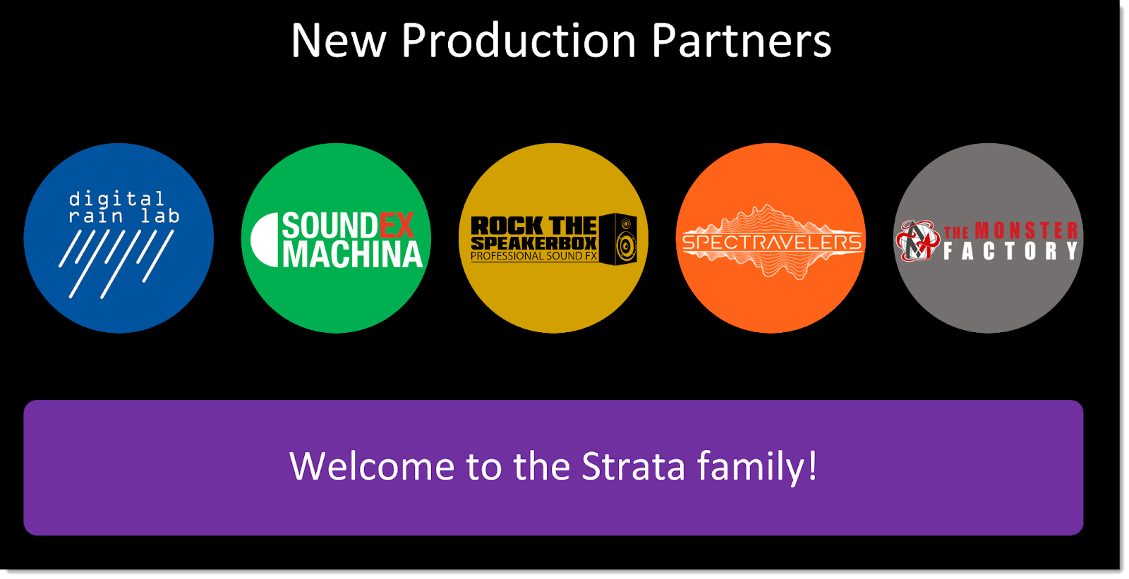 Strata is One Year Old, and it’s Growing Up So Fast! | Audiokinetic Blog